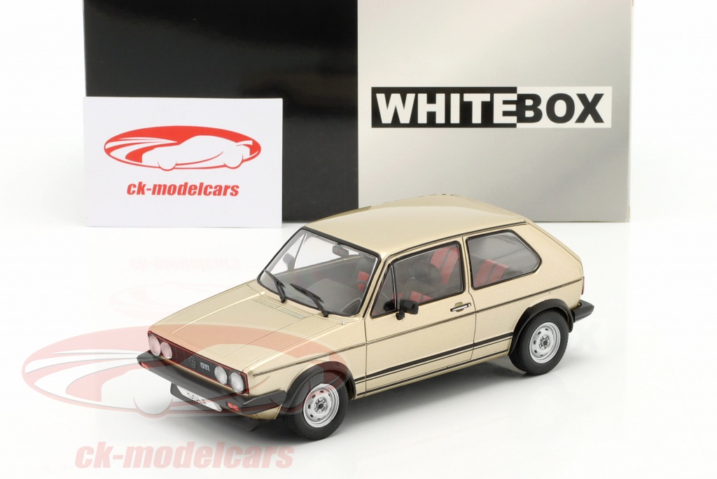 WhiteBox 1:24 Volkswagen VW Golf 1 GTI platino diamante metallico ...