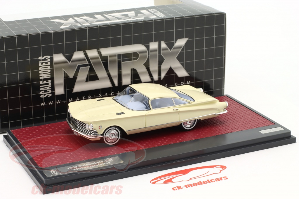 Matrix 1:43 Buick Skylark 3 XP-75 Pininfarina Anno di costruzione 1959 ...