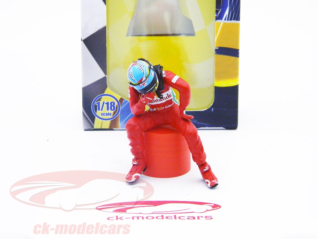 TopModelCollection 1:18 Fernando Alonso driver figure formula one 2012 ...