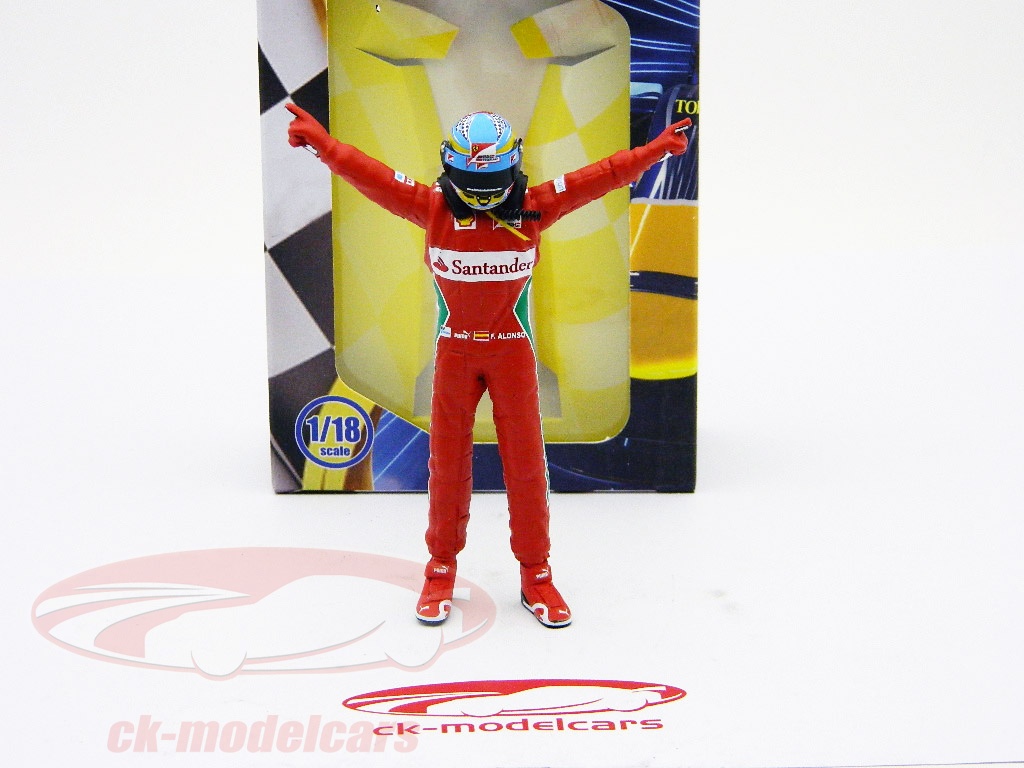 TopModelCollection 1:18 Fernando Alonso driver figure formula one 2012 ...
