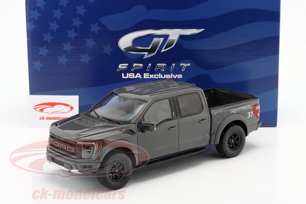 GT-SPIRIT 1:18 Ford F-150 Raptor Pick-Up Год постройки 2022 темно-серый ...