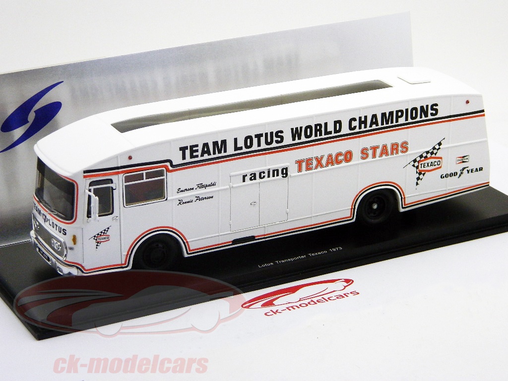 Spark 1:43 Lotus Transporter Texaco formula 1 1973 S1774 model car ...
