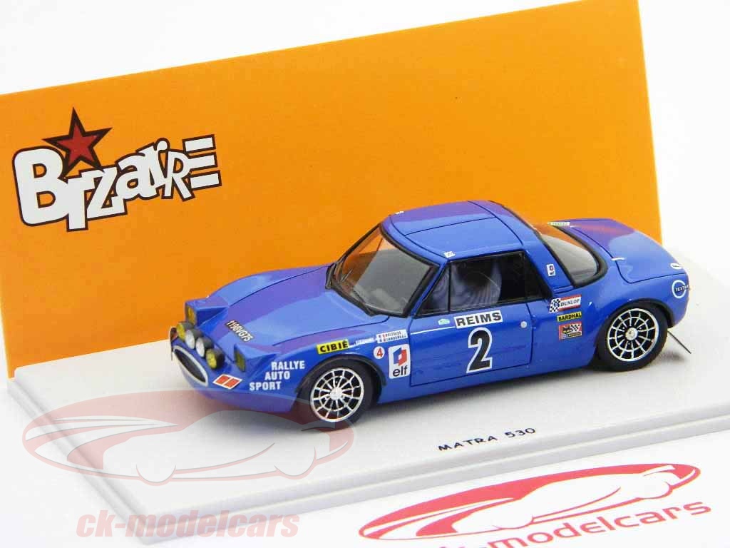 Spark 1:43 Matra 530 #2 Monte Carlo Mediterranee 1969 Beltoise / Landereau Bizarre BZ351 model ...