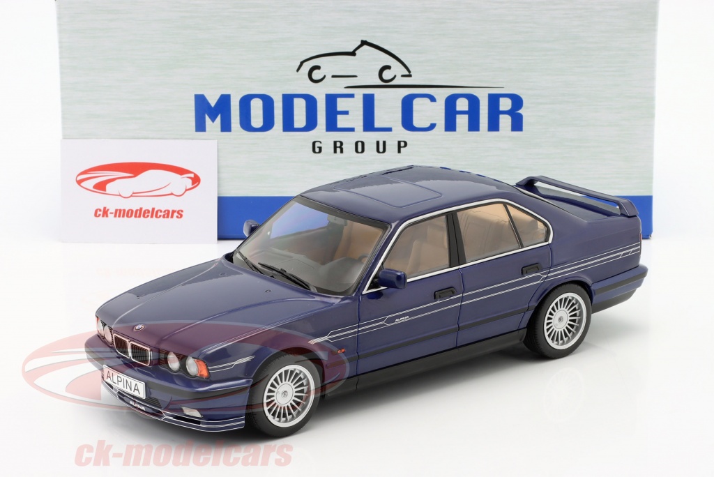 Modelcar Group 1:18 BMW Alpina B10 (E34) 4.6 azul metálico MCG18230 ...