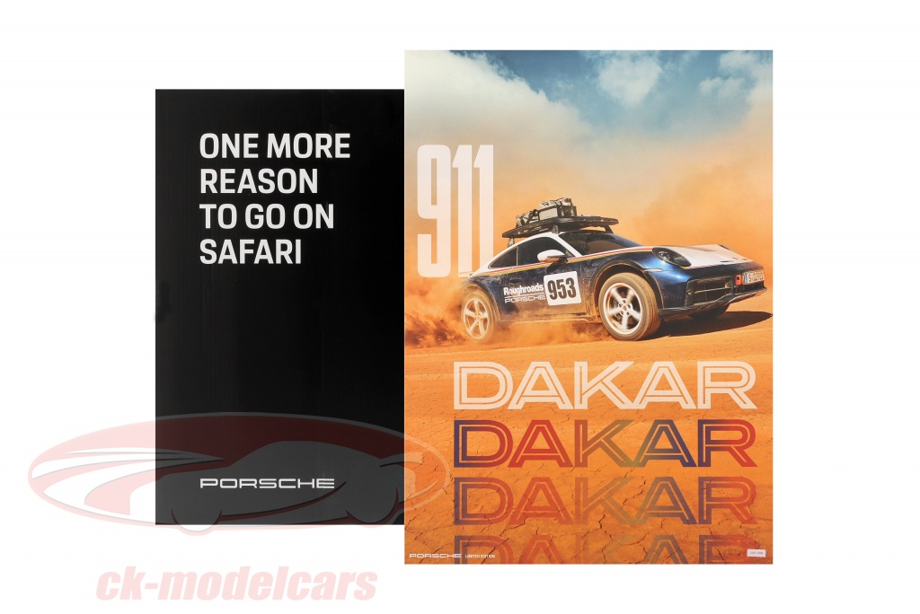 Porsche 911 Dakar Poster Set (3x 50x70 cm) WAP0925010PDKP WAP0925010PDKP