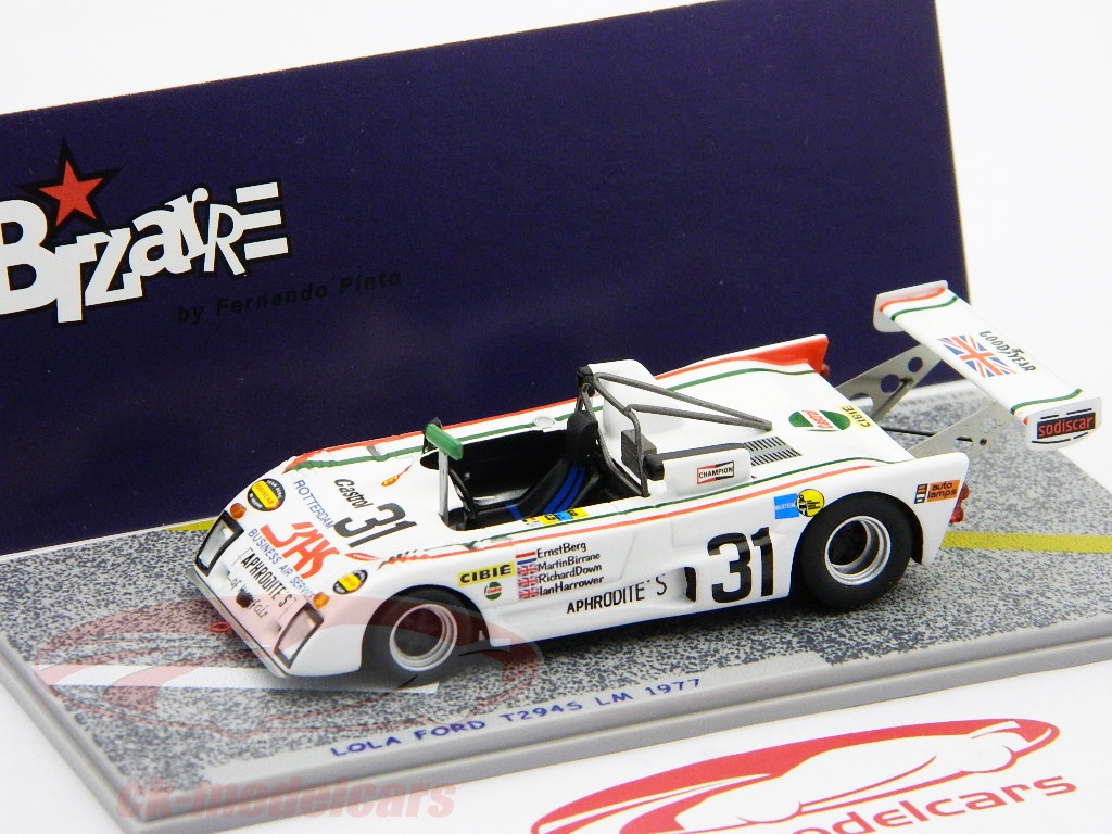 Spark 1:43 Lola Ford T294S #31 LeMans 1977 Bizarre BZ160 model car ...