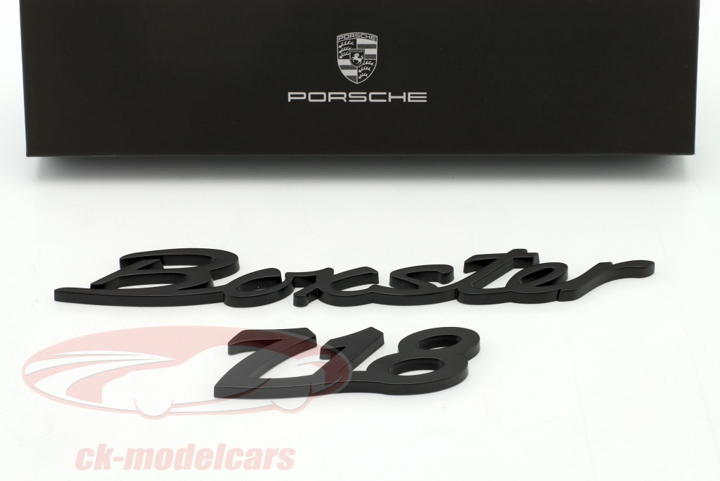 Porsche magnet set 718 Boxster black WAP0502070PBXT WAP0502070PBXT