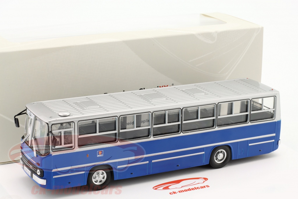 Premium Classixxs 1:43 Ikarus 260.06 bus BKV Budapest blue / silver PCL47152 model car PCL47152 ...