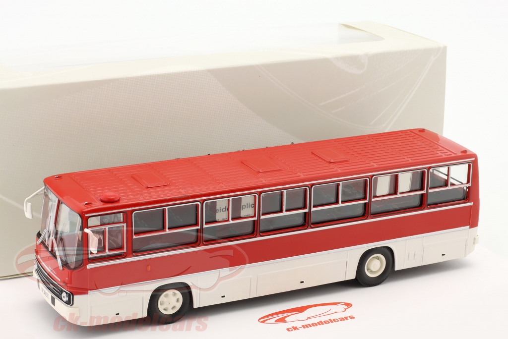Premium Classixxs 1:43 Ikarus 260.06 bus red / white PCL47153 model car ...