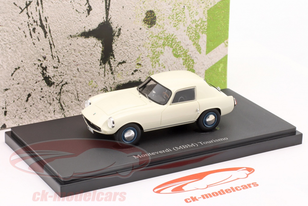 AutoCult 1:43 Monteverdi (MBM) Tourismo 建設年 1961 白 05042 モデル 車 05042