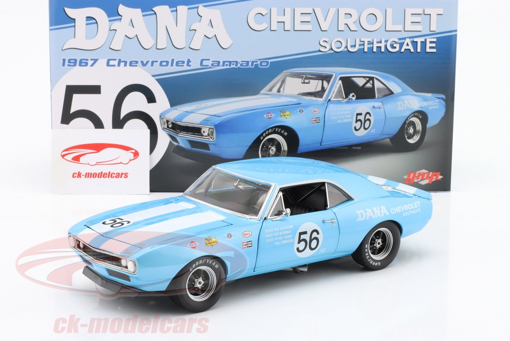 GMP 1:18 Chevrolet Trans Am Camaro Z/28 #56 Dana Chevrolet Southgate ...