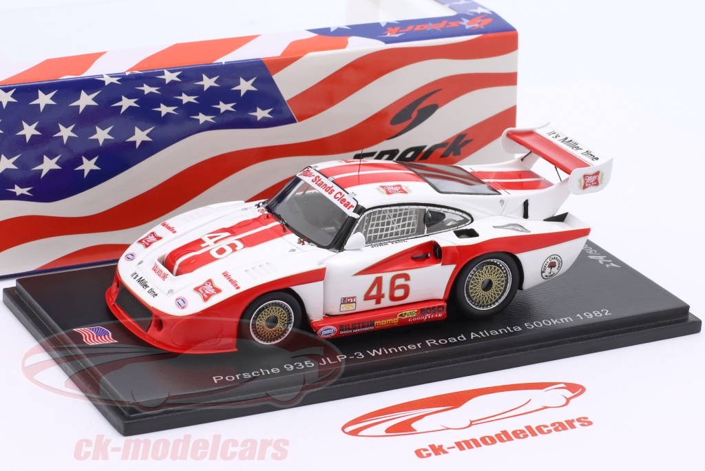 Spark 1:43 Porsche 935 JLP-3 #46 Sieger 500km Road Atlanta 1982 JLP ...