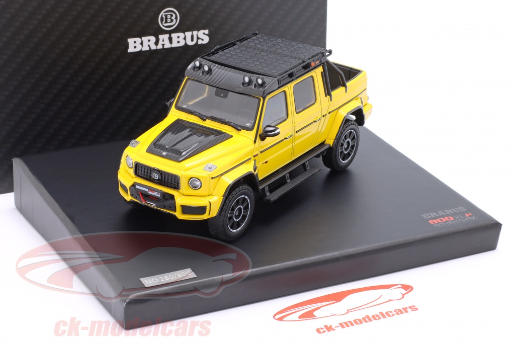 Almost Real 1:43 Brabus G 800 Adventure XLP year 2020 mellon yellow ...