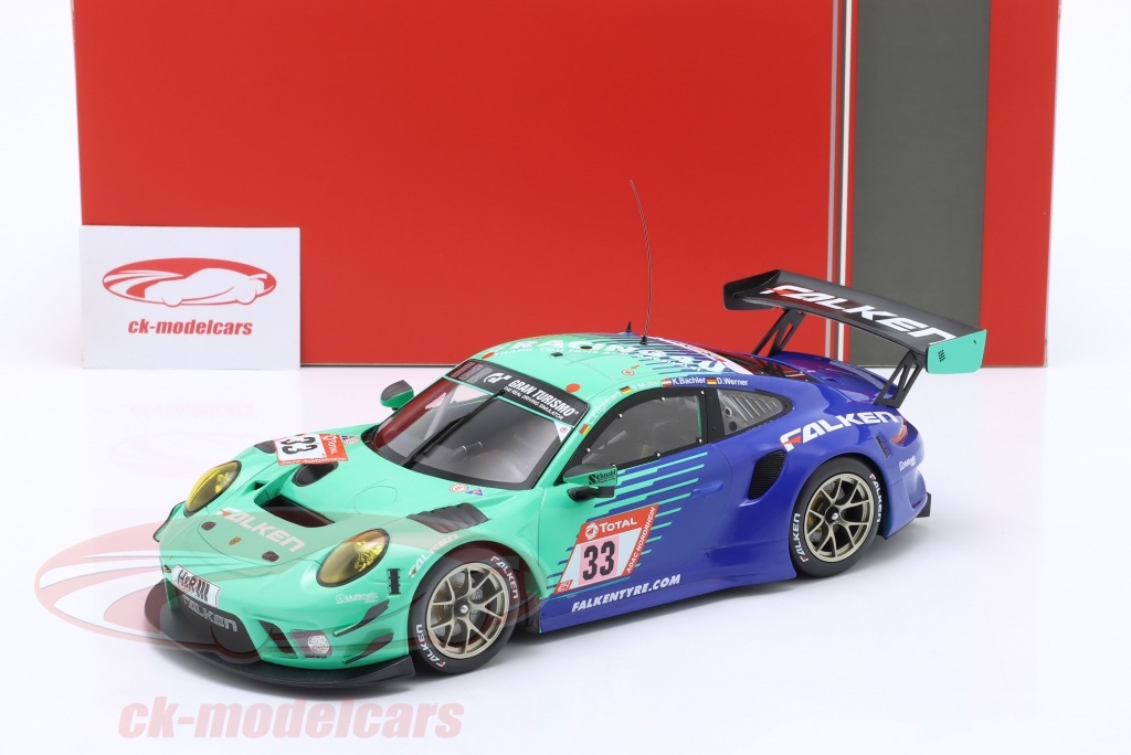 Ixo 1:18 Porsche 911 GT3 R #33 24h Nürburgring 2020 Falken Motorsports ...