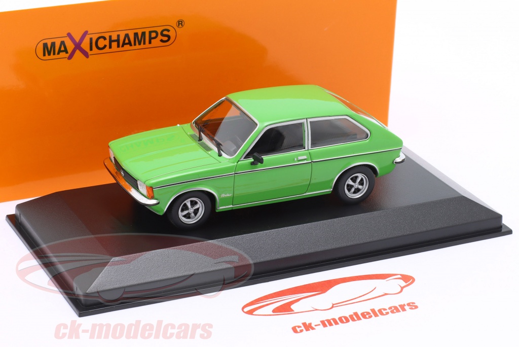 Minichamps 1:43 Opel Kadett C City year 1978 green 940048160 model car ...