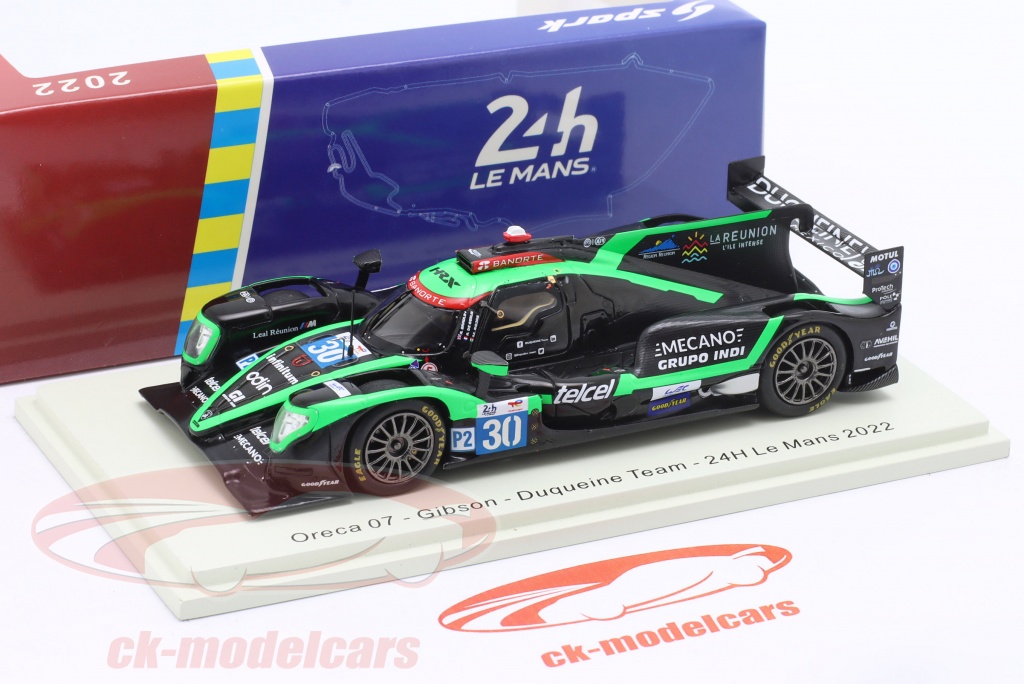 Spark 1:43 Oreca 07 #30 24h LeMans 2022 Duqueine Team S8627 model car ...