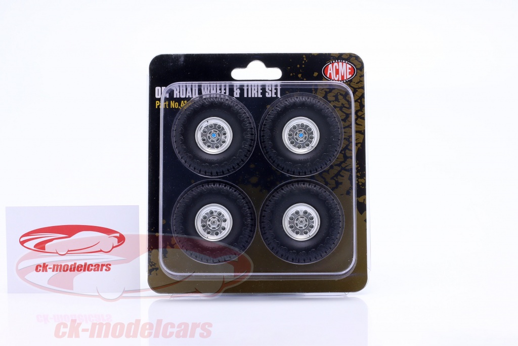 van de weg af Banden En velgen Set (voor Chevrolet CST/10 4x4) 1:18 GMP ...