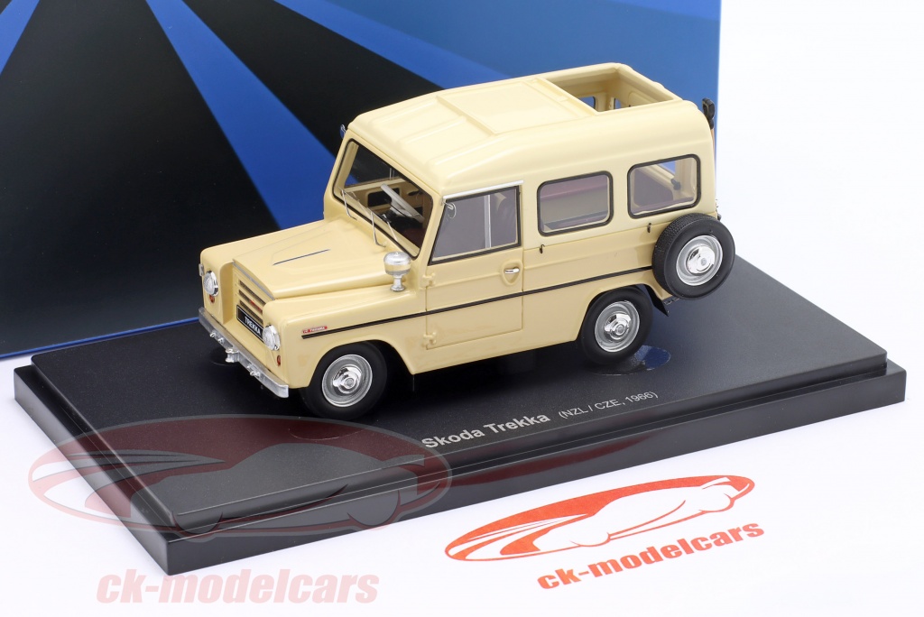 AutoCult 1:43 Skoda Trekka Année de construction 1966 beige 60096 ...