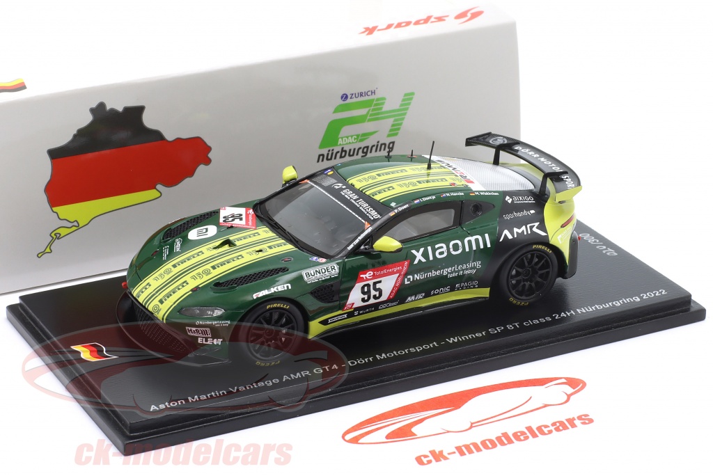 Spark 1:43 Aston Martin Vantage AMR #95 Winner SP 8T Class 24h ...