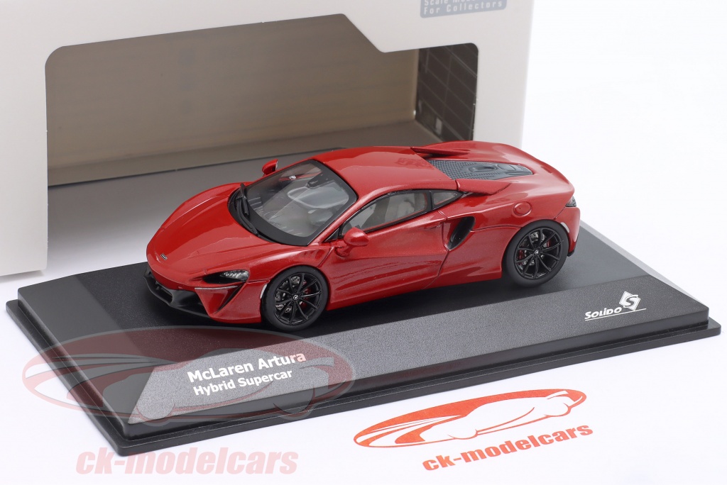 Solido 1:43 McLaren Artura year 2021 amaranth red S4313502 model car ...