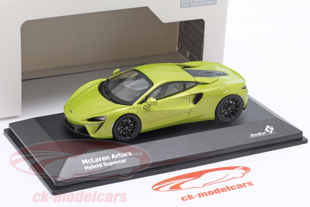 Solido 1:43 McLaren Artura year 2021 river green S4313501 model car S4313501 421437520 3663506013478