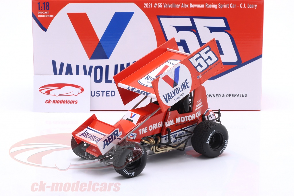 GMP 1:18 Sprint Car Valvoline / Alex Bowman Racing 2021 #55 C.J. Leary ...