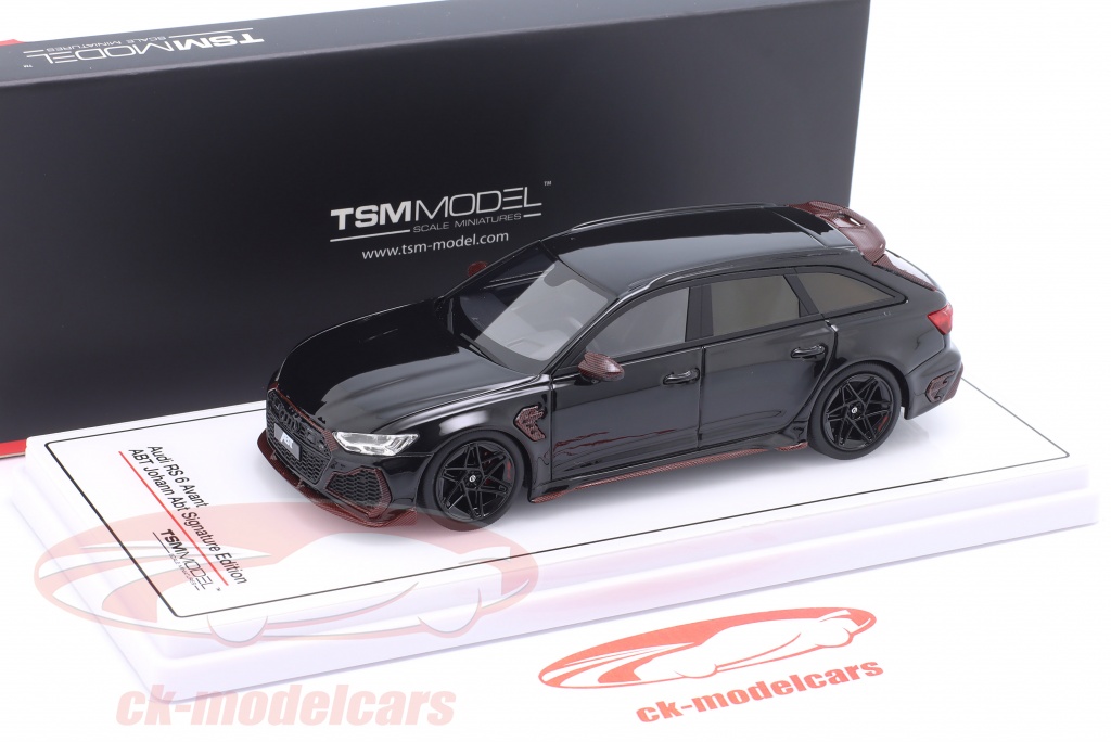 True Scale 1:43 Audi RS6 (C8) ABT Johann Abt Signature Edition noir ...