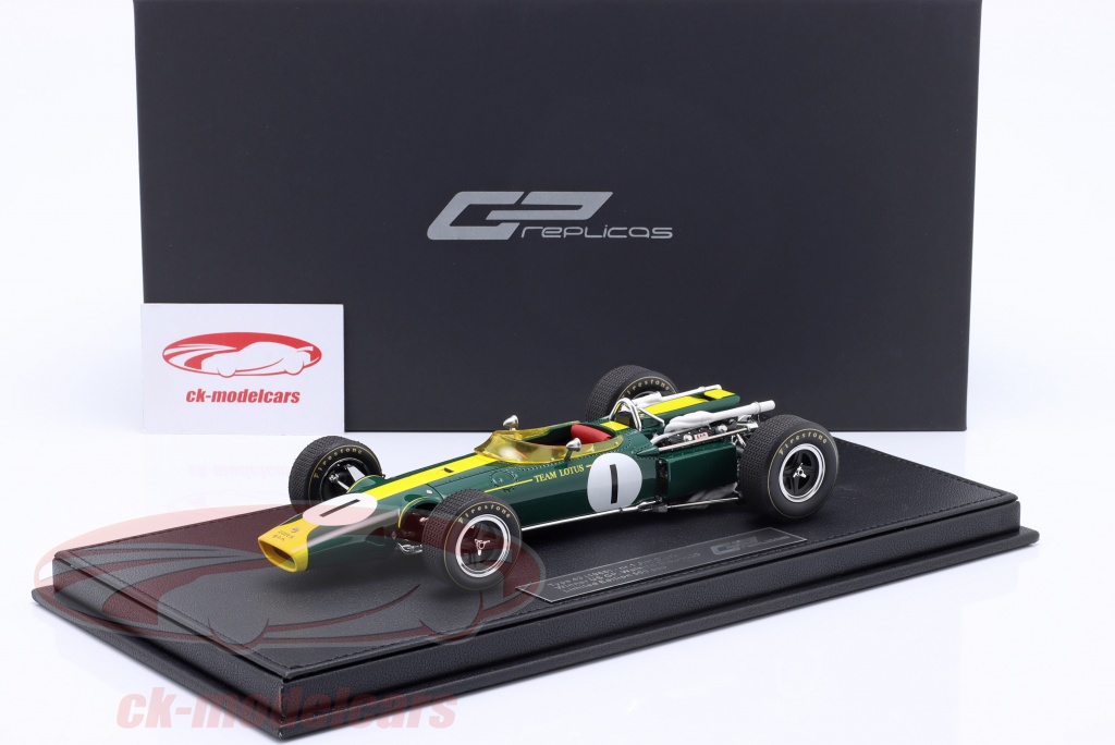 GP Replicas 1:18 Jim Clark Lotus 43 #1 winnaar USA GP formule 1 1966 ...