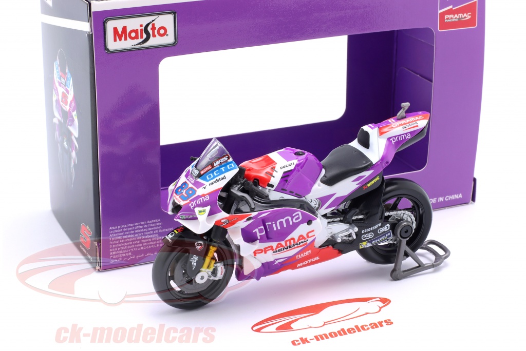Maisto 1:18 Jorge Martin Ducati Desmosedici GP22 #89 MotoGP 2022 36390 ...