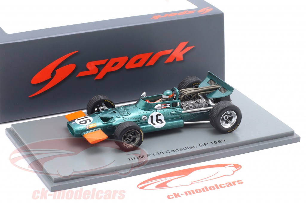Spark 1:43 Brabham BT8 #16 优胜者 Tourist Trophy 1965 Denny Hulme S7085 模型 汽车 S7085 9580006970855