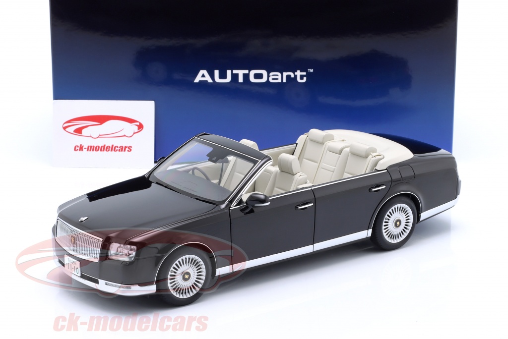 AUTOart 1:18 Toyota Century Cabriolet Open Top year 2019 black RHD ...