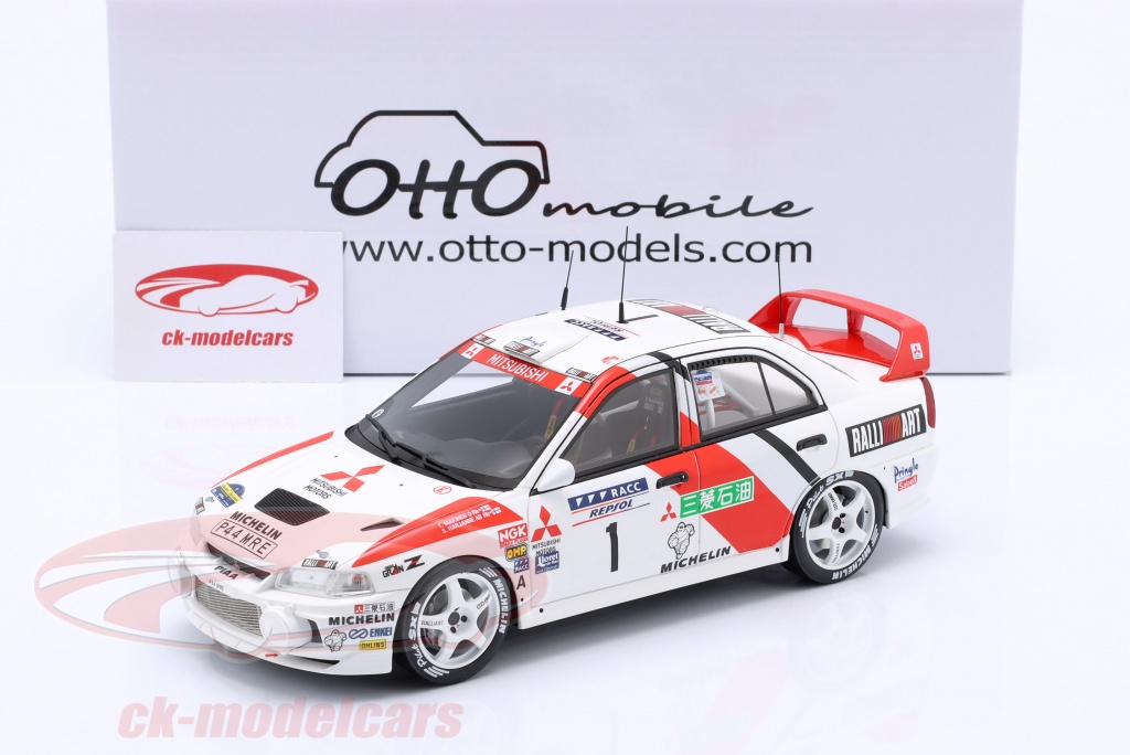 Ottomobile 1:18 Mitsubishi Lancer Evo IV #1 Winner Rallye Catalunya ...