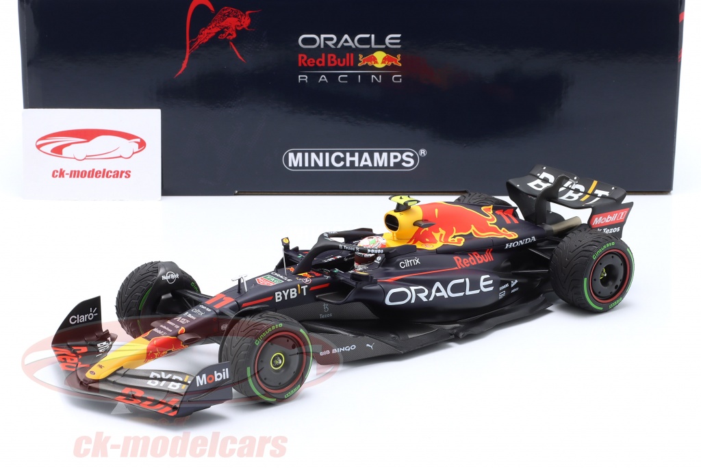 Minichamps 1:18 Sergio Perez Red Bull RB18 #11 2nd Japan GP Formula 1 ...