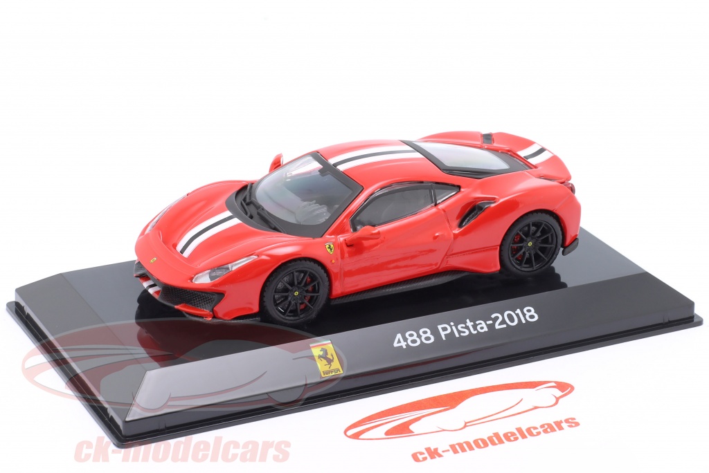 Altaya 1:43 Ferrari 488 Pista year 2018 red MAG PF38 model car MAG PF38 ...