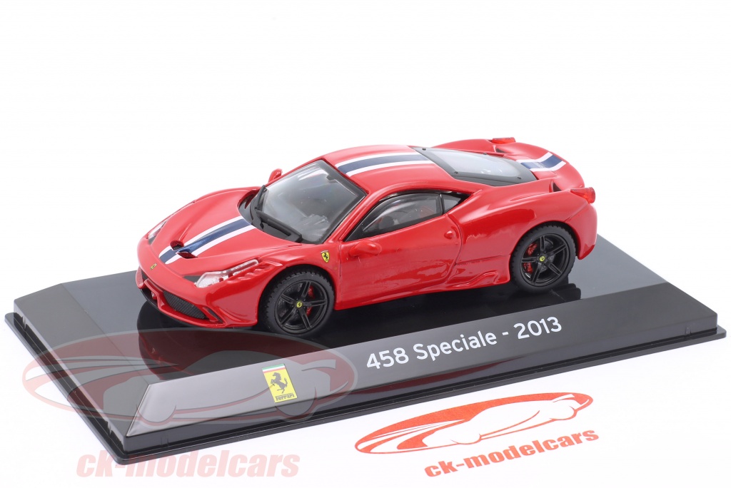 Altaya 1:43 Ferrari 458 Speciale year 2013 red ABSUP142 model car ...