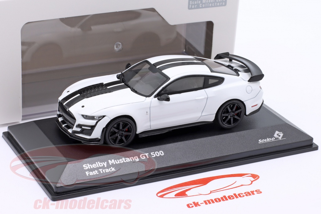 Solido 1:43 Ford Shelby Mustang GT500 Fast Track white / black S4311503 ...