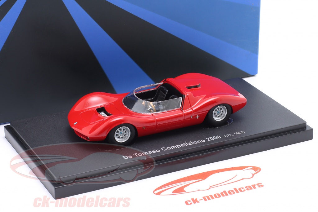 AutoCult 1:43 De Tomaso Competizione 2000 建設年 1965 赤 60103 モデル 車 60103