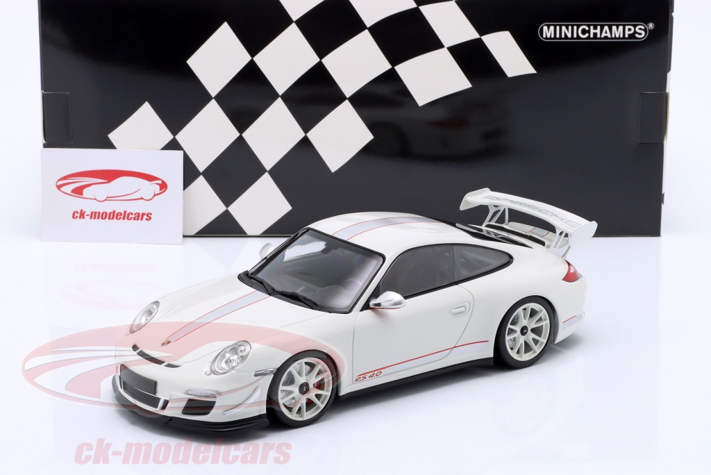 Minichamps 1:18 Porsche 911 (997) GT3 RS 4.0 year 2011 white 155062221 ...
