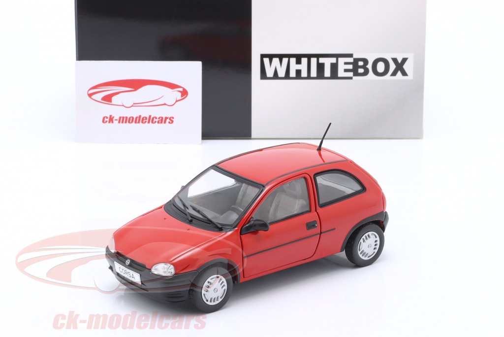 WhiteBox 1:24 Opel Corsa B year 1993 red WB124191-O model car WB124191 ...
