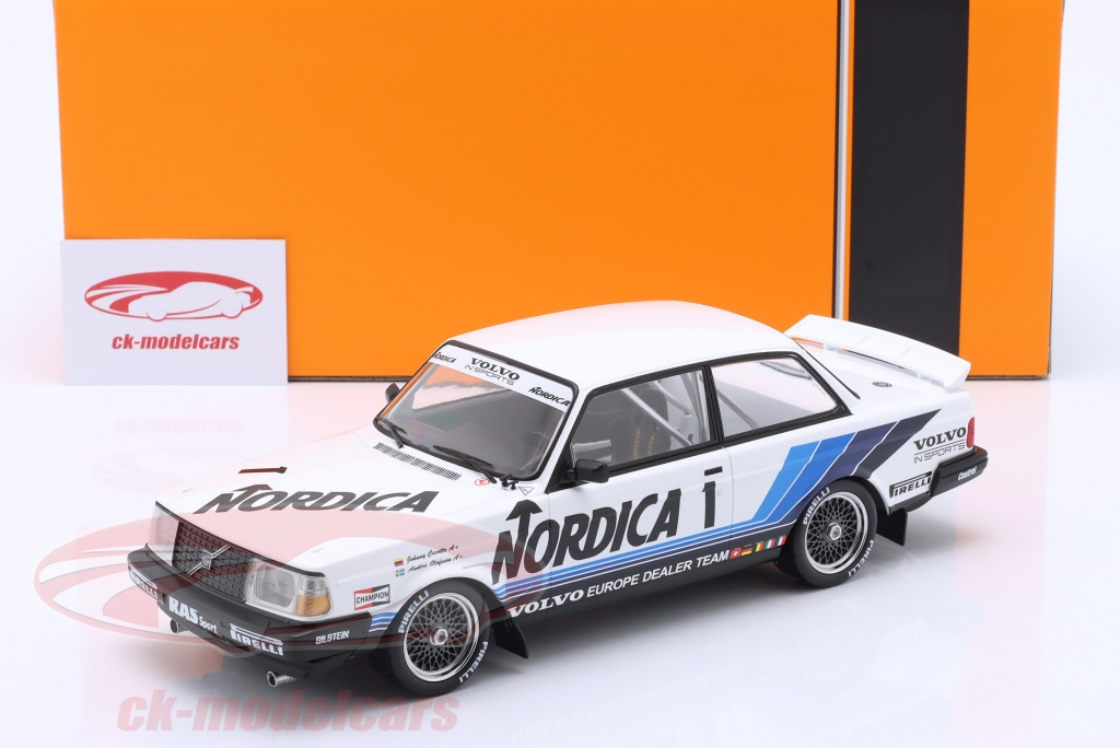 Ixo 1:18 Volvo 240 Turbo #1 3rd ETCC Brünn 1986 Cecotto, Olofsson ...