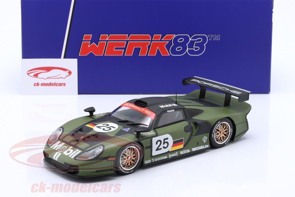 WERK83 1:18 Porsche 911 GT1 #25 Pre-Qualifying 24h LeMans 1997 Porsche ...