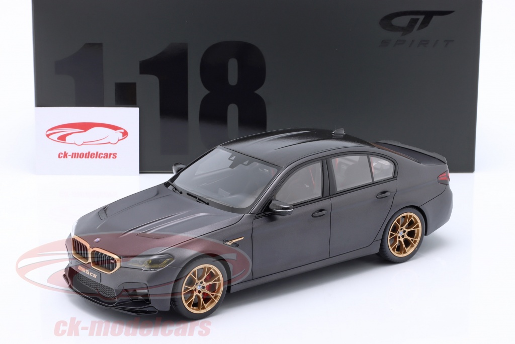 GT-SPIRIT 1:18 BMW M5 CS (F90) Año de construcción 2021 aburrido gris ...