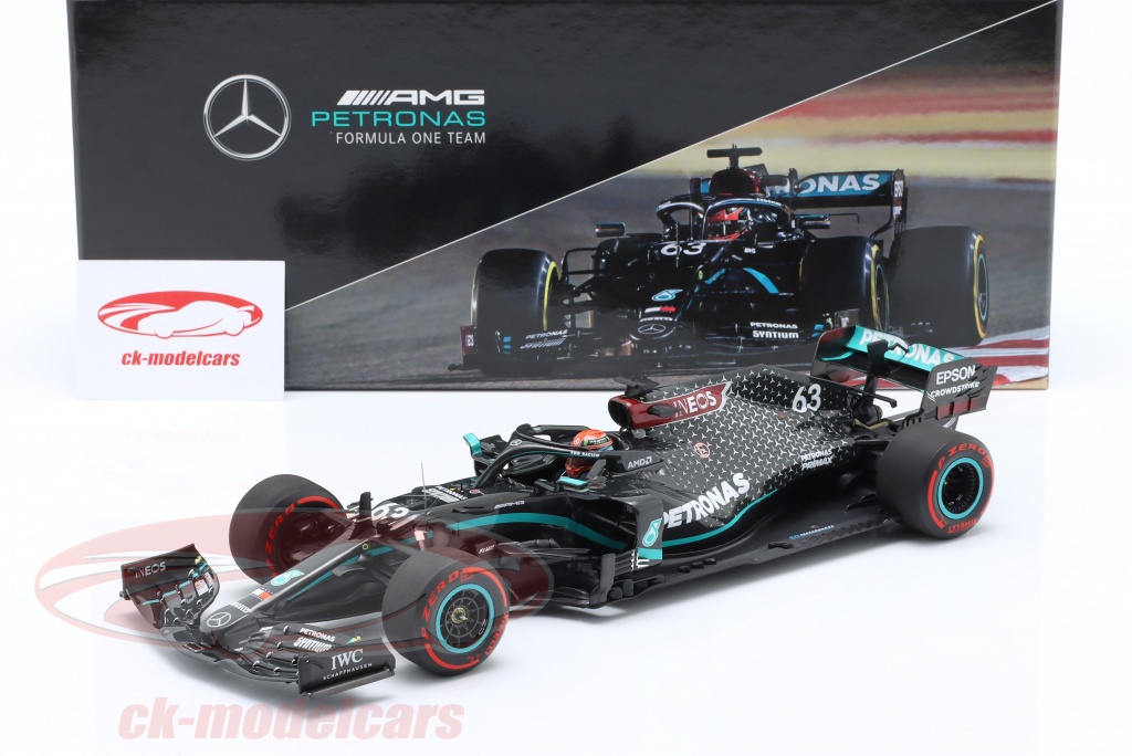 Minichamps 1:18 George Russell Mercedes-AMG F1 W11 #63 Sakhir GP ...