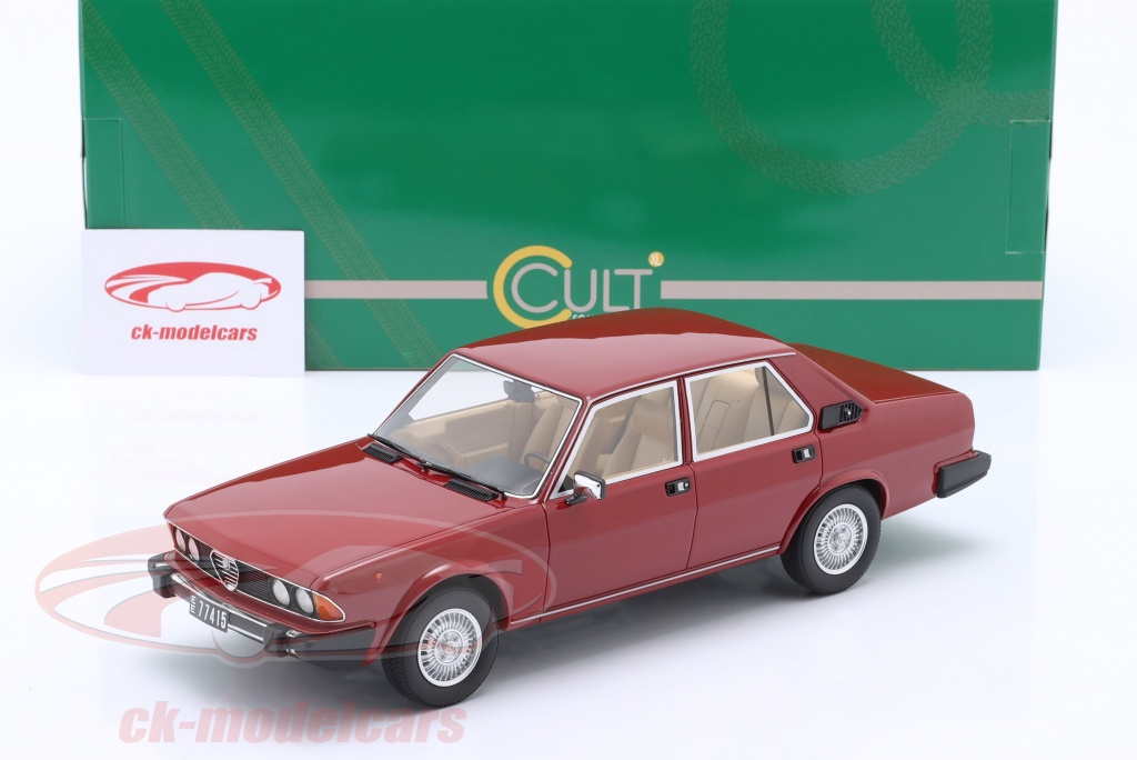 Cult Scale Models 1:18 Alfa Romeo Alfa 6 2.5 (Typ 119) 1979-83 rot ...