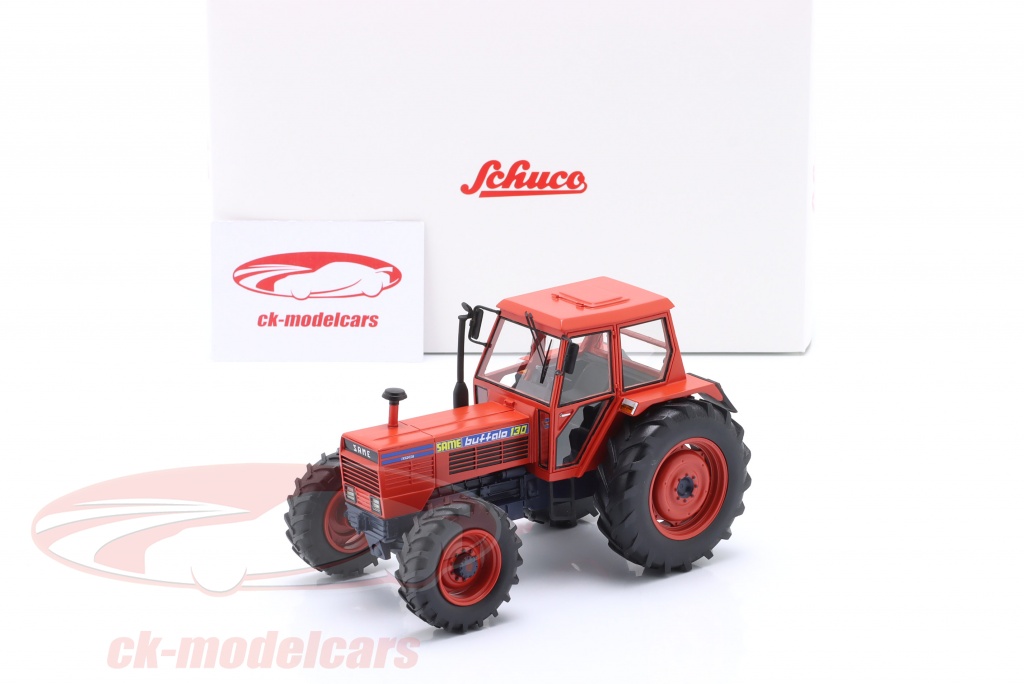 Schuco 1:32 SAME Buffalo 130 tractor with cabin red 450916800 model car ...
