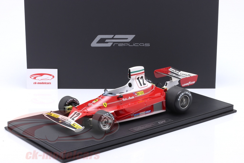 GP Replicas 1:12 N. Lauda Ferrari 312T #12 vinder belgisk GP formel 1 ...