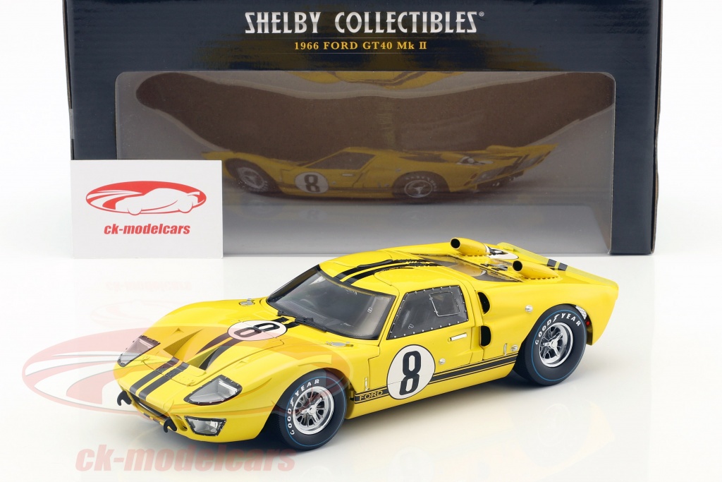 Shelby Collectibles 1:18 Ford GT40 mk II #8 24 horas LeMans 1966 ...
