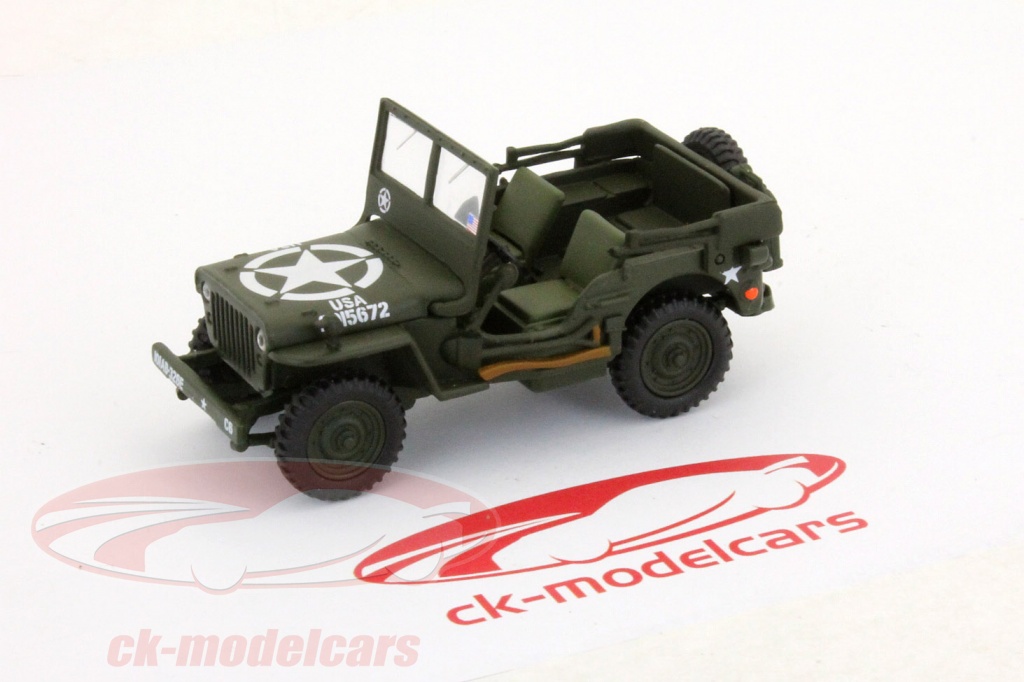 Vitesse 1:43 Militärfahrzeug Jeep Willys 1945 brown VML006 model car VML006
