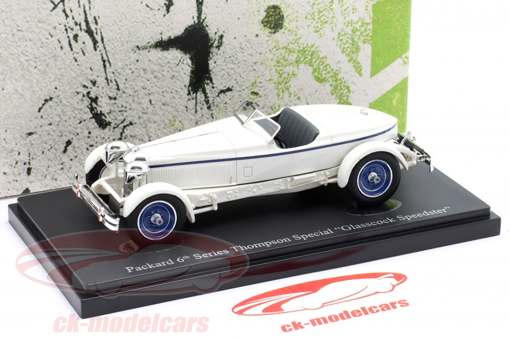 AutoCult 1:43 Packard 6to Serie Thompson Special Glasscock Speedster ...