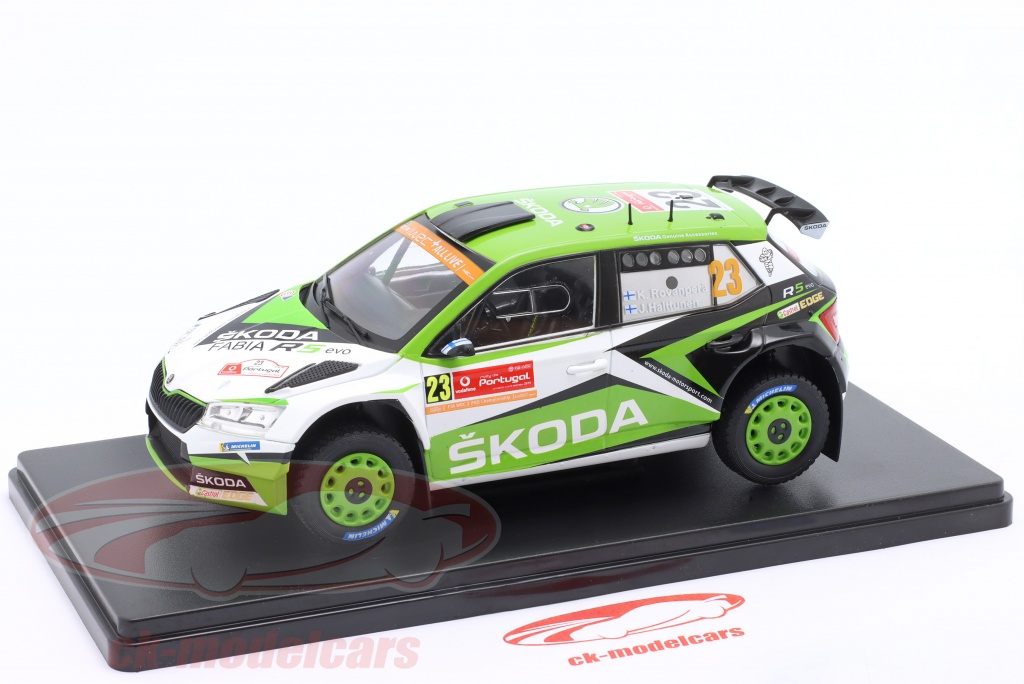 Altaya 1:24 Skoda Fabia R5 Evo #23 6th Rallye Portugal 2019 Rovanperä ...